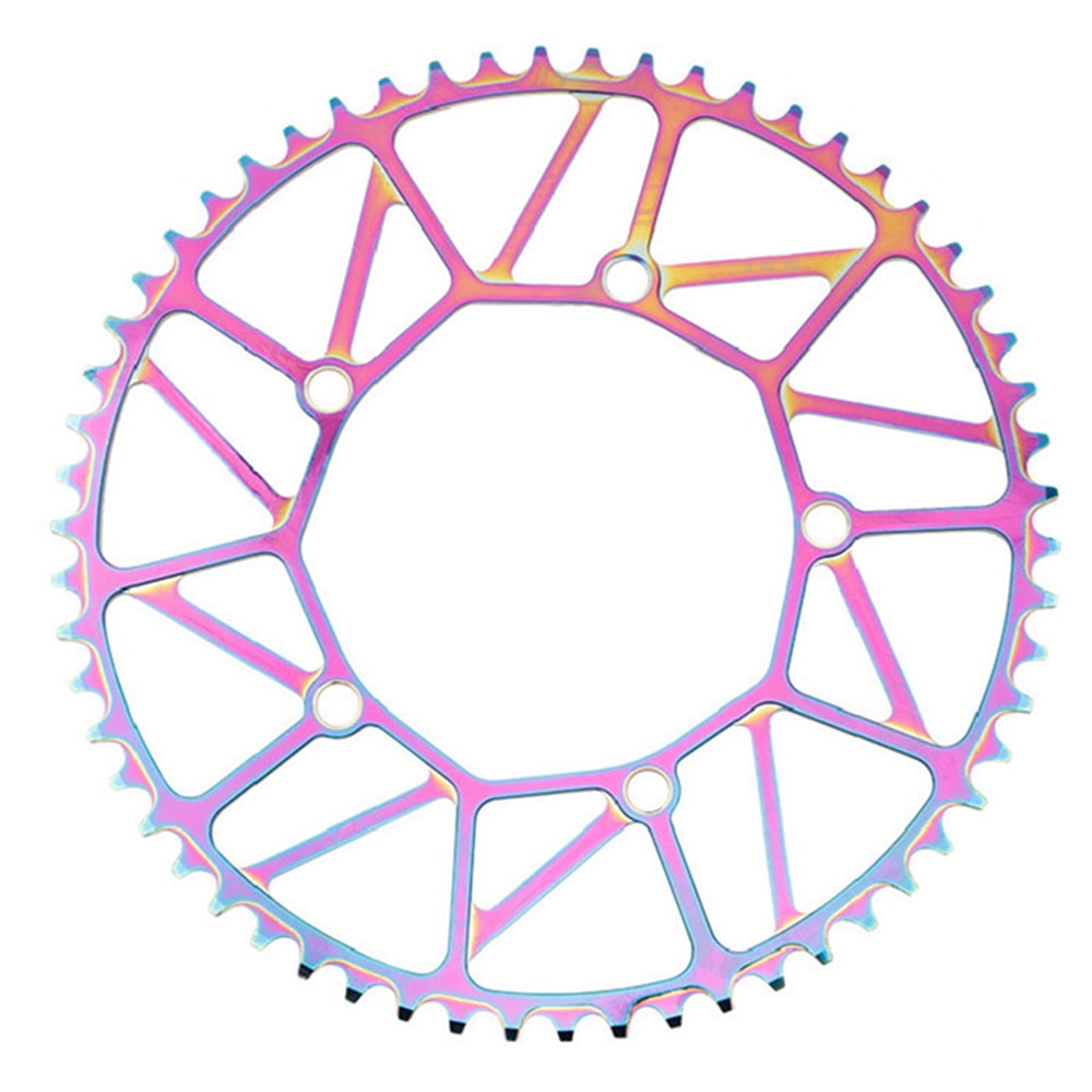 Litepro Round Chainring Crankset 130 BCD Hollow 46/48/50/52/54T/56T/58T ...