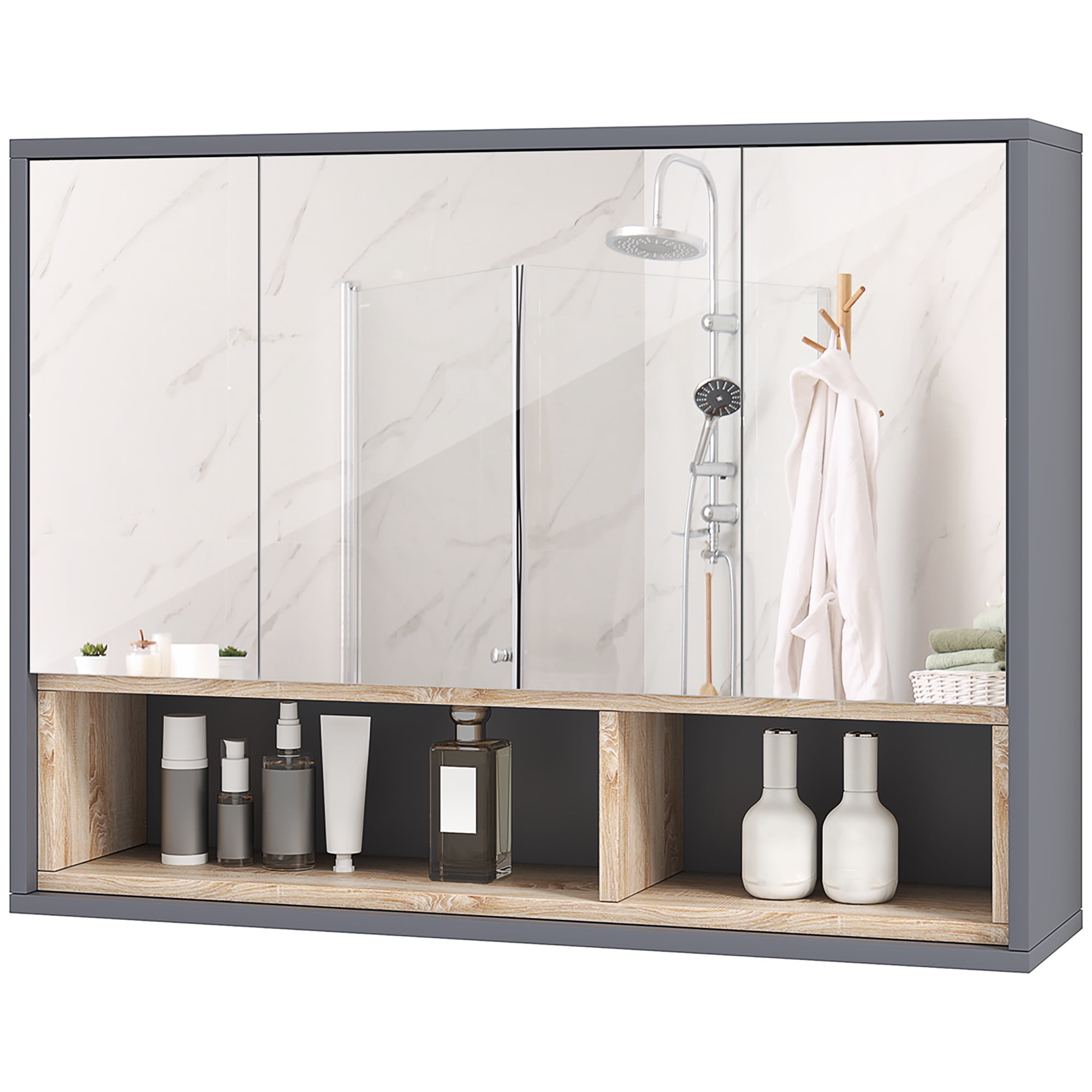 Click here for Cosotower Wall Mounted Bathroom Medicine Cabinet W... prices