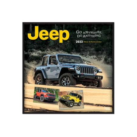 BrownTrout - Official 16-month calendar - wall mount - 2023 - jeep ...