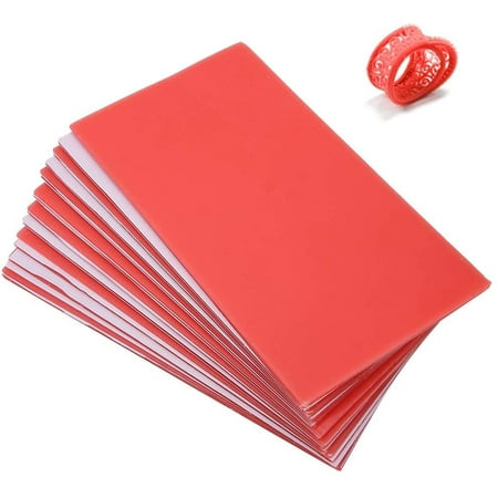 Jewelry Wax, Red Sliced Modeling Wax Sheet Engraving Making Carving Wax ...