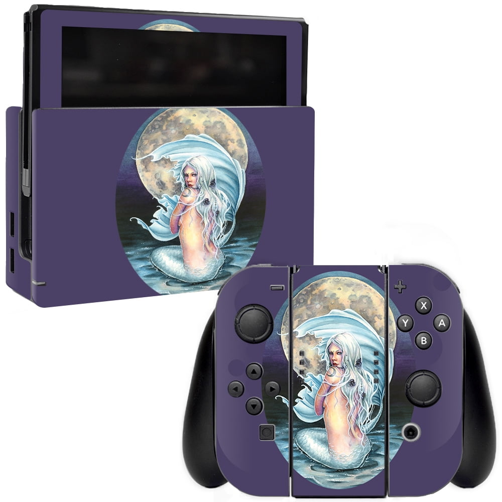 Skin Decal Wrap Compatible With Nintendo Switch Sticker Design Moon ...