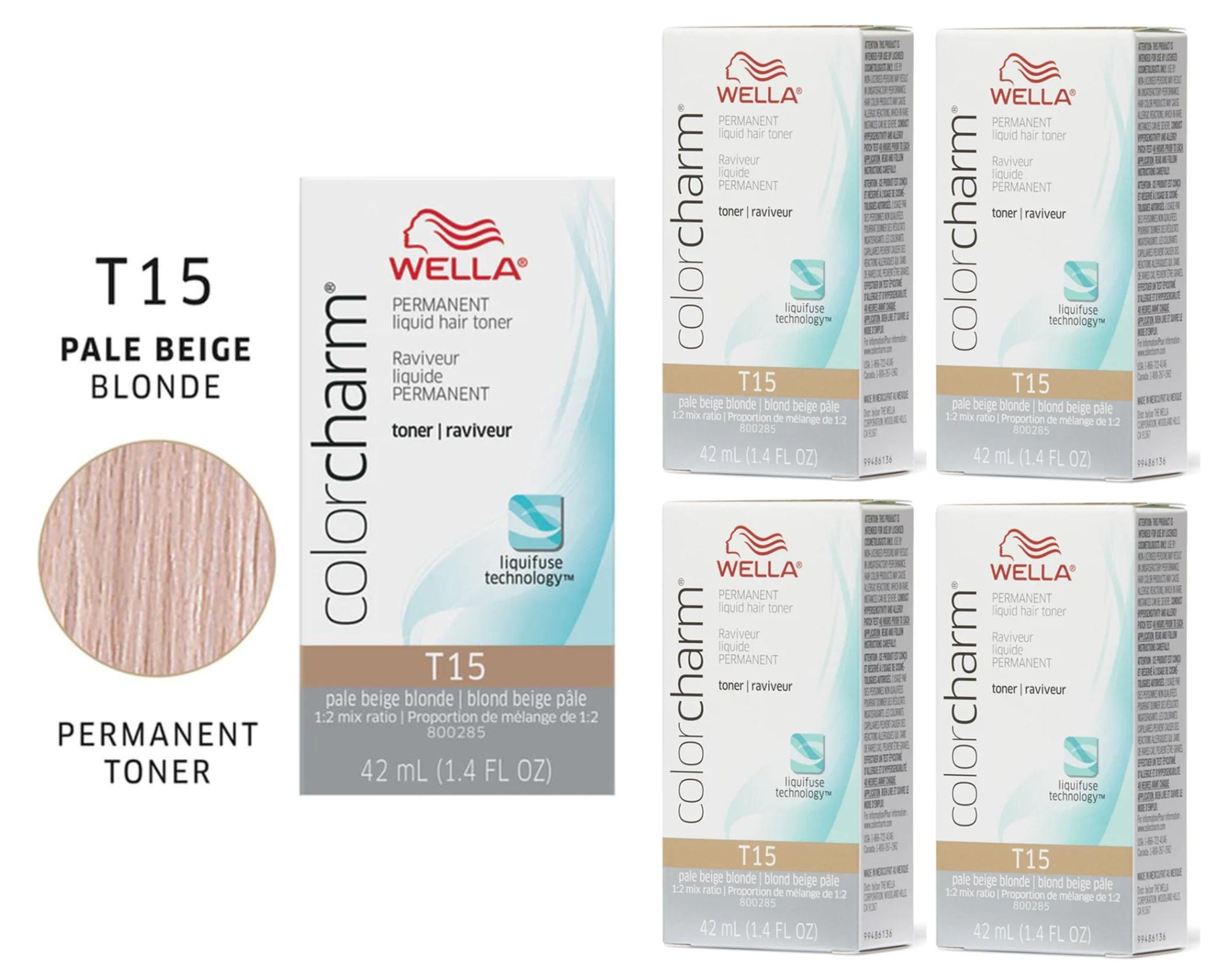 Wella Color Charm T15 x 5 - Walmart.com