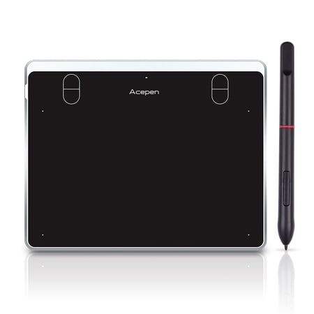 Acepen AP604 Digital Graphic Drawing Tablet 6*4 Inch Active Area Ultra ...