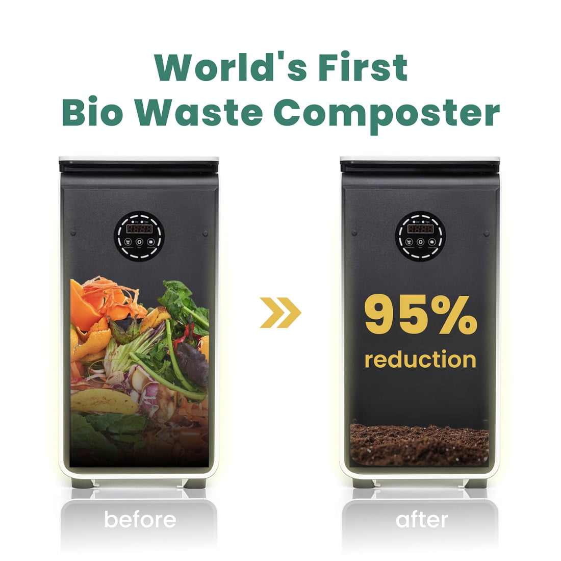 GEME World First Bio Smart 19L Electric Composting Philippines | Ubuy
