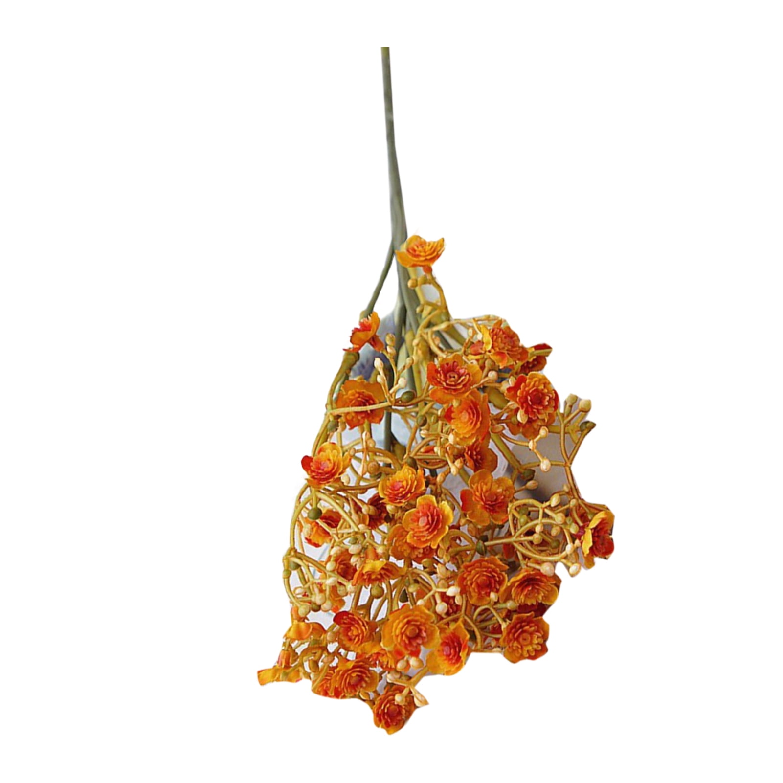 Waroomhouse Fall Breath Artificial Flower Realistic Ornamental Decorate ...