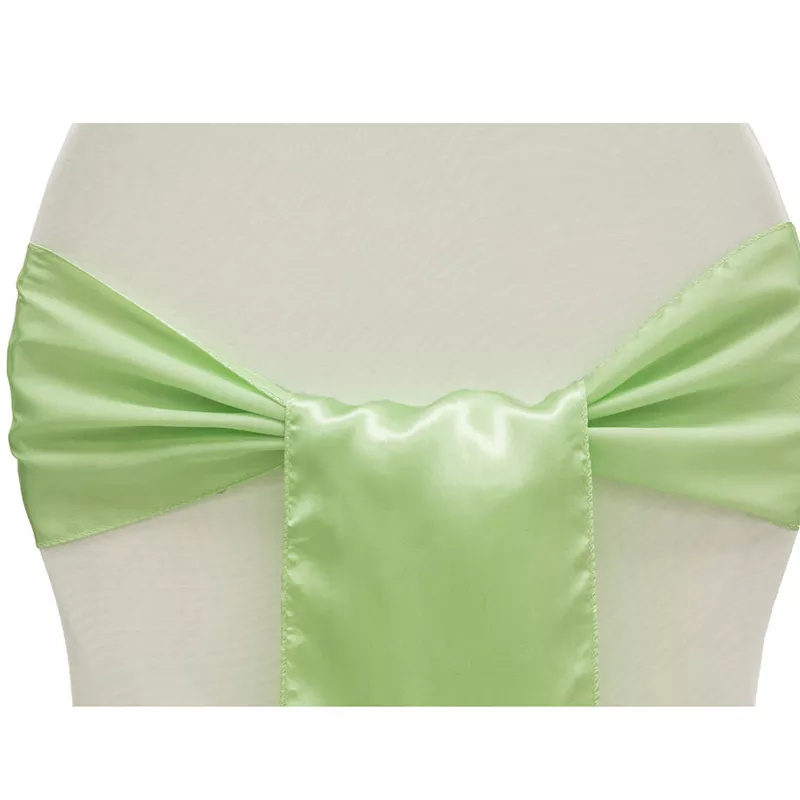 Touiyu Satin Chair Sashes Tie Bows for Wedding Events Decor Chair Bow ...
