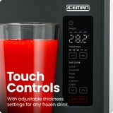 ICEMAN Slush-Ease 48 oz. Slushy Maker with Customizable Thickness ...