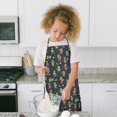 Alien Bicycle Black Pattern Teens Aprons, Adjustable Neck Strap ...
