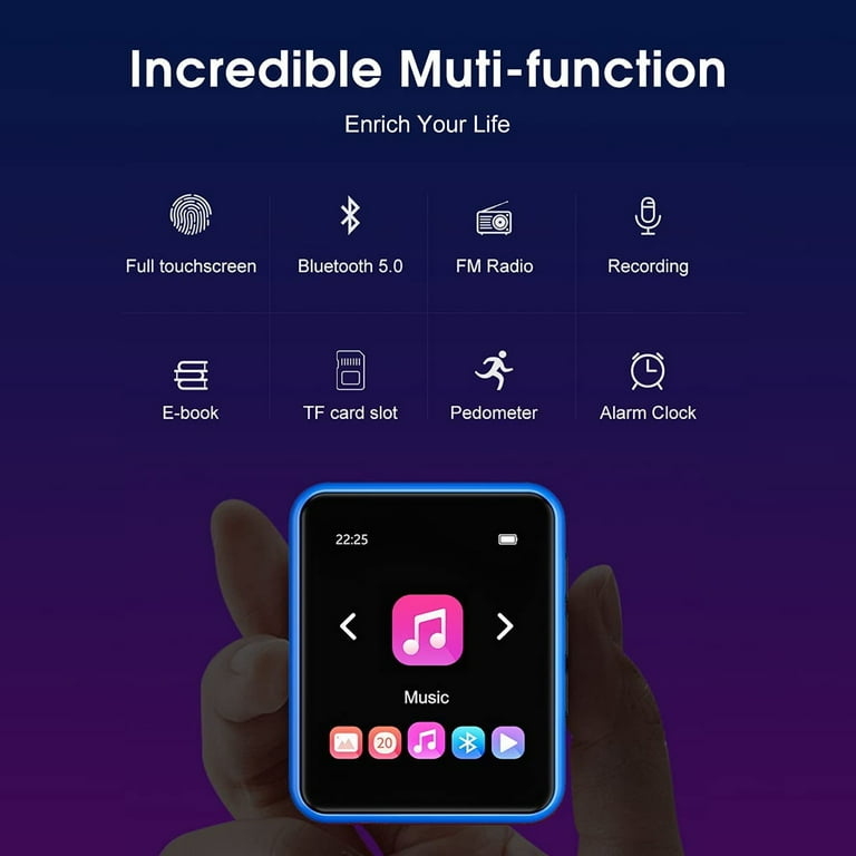 Mp3 Player Touch Screen Walmart