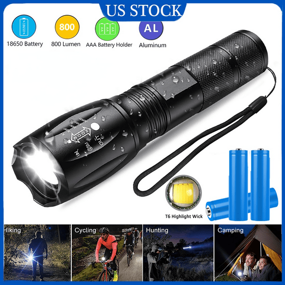 Rechargeable Flashlight Batteries