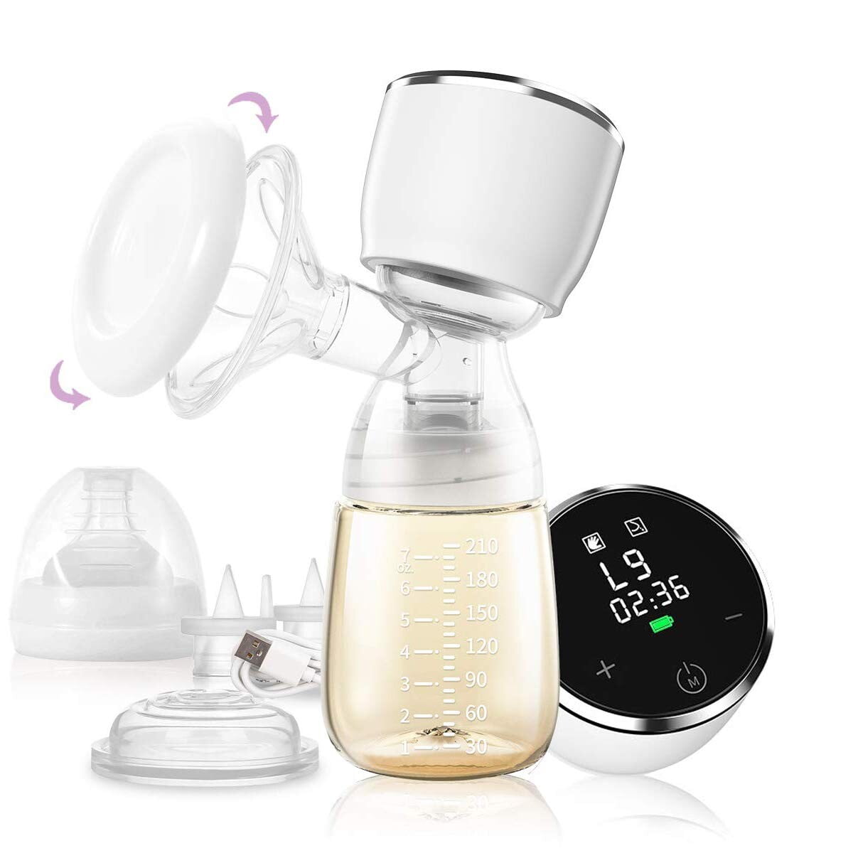 Click here for Babarla Usb Milkpump Electric Breastfeeding Pump w... prices