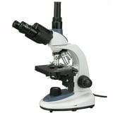 AmScope 40x-2500x 3-watt LED Trinocular Compound Microscope with 5MP ...