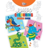 Jumbo Colouring Blue Book for 4 to 8 years old Kids Best Gift to ...