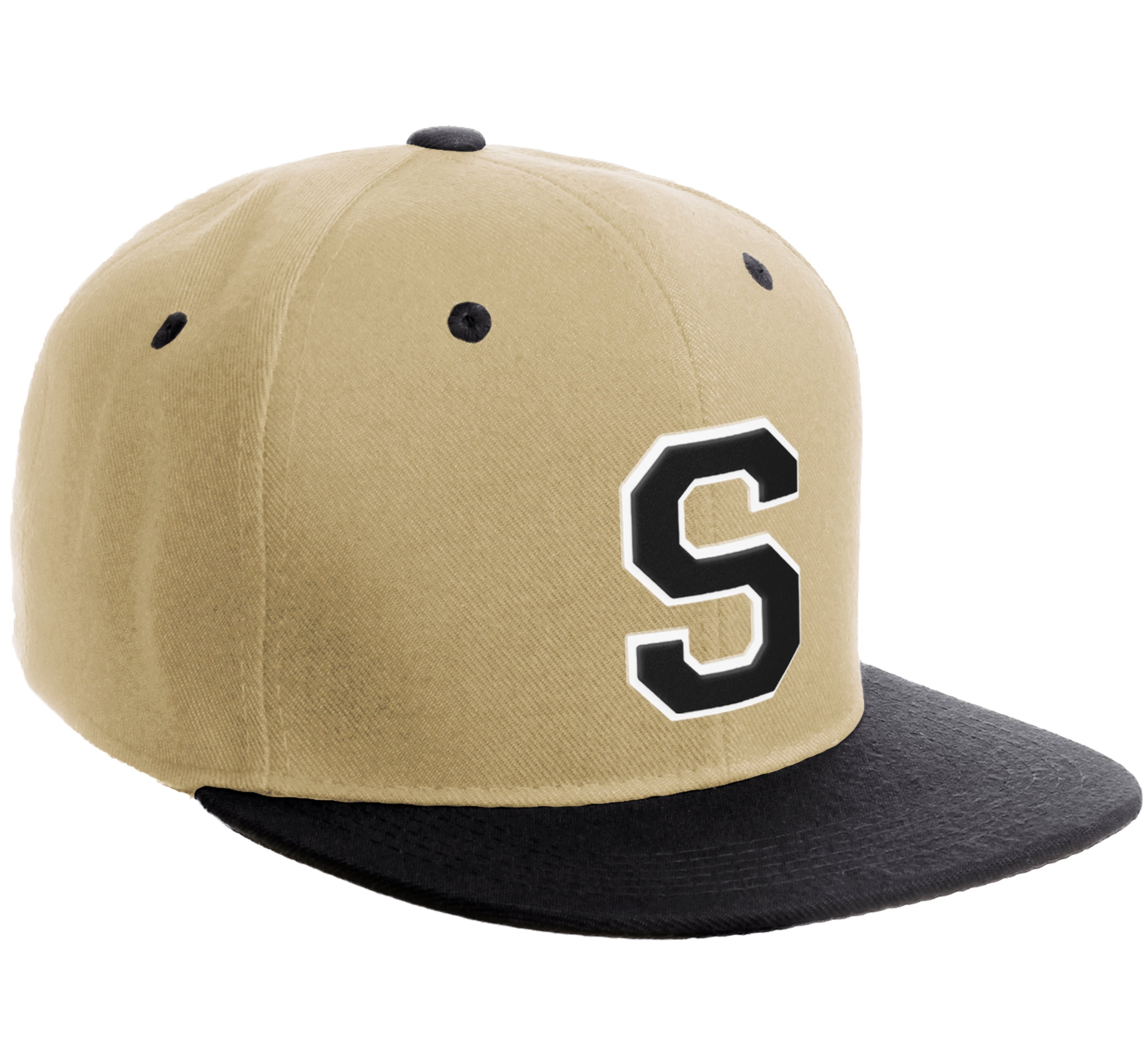 Daxton Classic Snapback Hat Custom A to Z Initial Varsity Letters ...