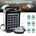 Portable Solar Generator USB Charger 6V 9W Solar Panel Power Storage ...