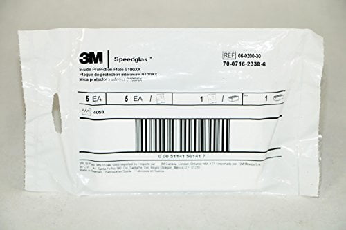 3M Speedglas Inside Cover Plate, 9100XX, Pack of (5) - Walmart.com