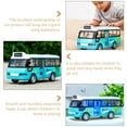 Hims School Bus Model Toy Simulation Bus Toy Kids Bus Plaything with ...