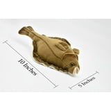 Flounder Flatfish Plush Large Stuffed Fish Toy 10" or 17" CABIN ...