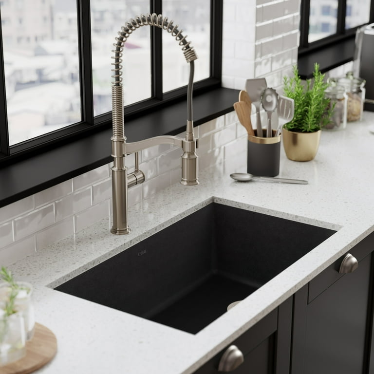 Kraus Undermount Granite Kitchen Sink Official Website | www.pinnaxis.com