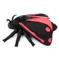 Realistic Cinnabar Moth Stuffed Animal,Soft Moth Plush Toy, Lifelike ...