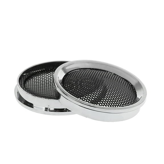 WINDLAND Elegant & Compact Appearance Speaker Mesh Round Car Subwoofer ...