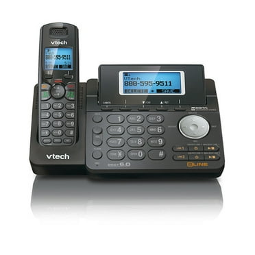 RCA ViSYS Cordless Expandable Phone System, 2 Lines, 1 Handset ...