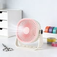 2026 New Fans News Desktop Desktop Fan USB Three-speed Wall-mounted ...