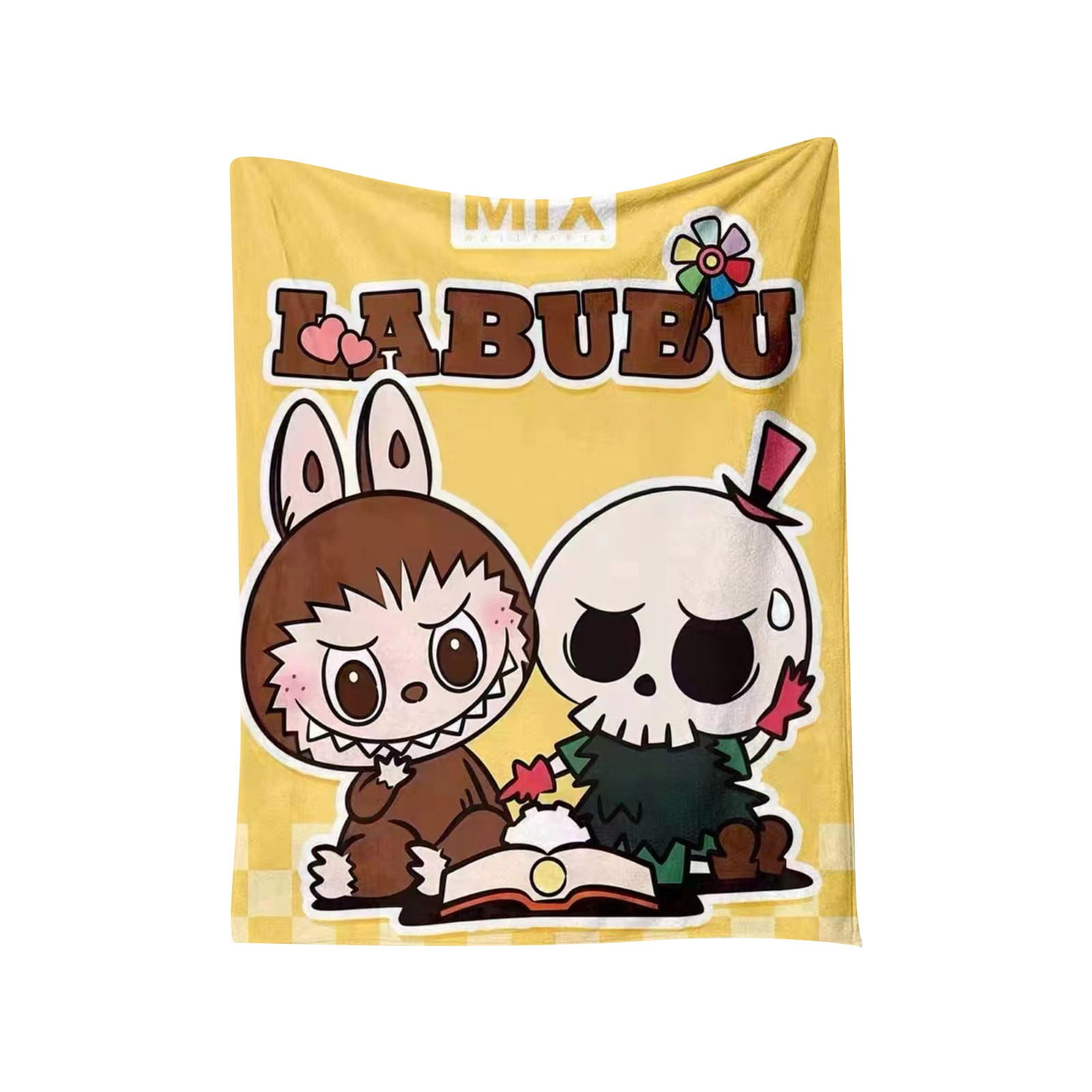 Pop Mart Labubu Labubu Caja Blanket Winter Living Room Sofa Cover ...