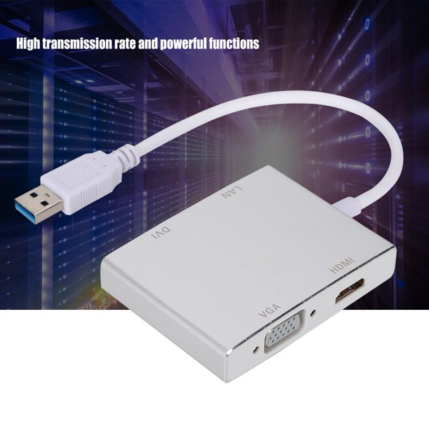 Adapter, 1080P USB 3.0 Adapter, Multiple Functions For Desktop Travel ...