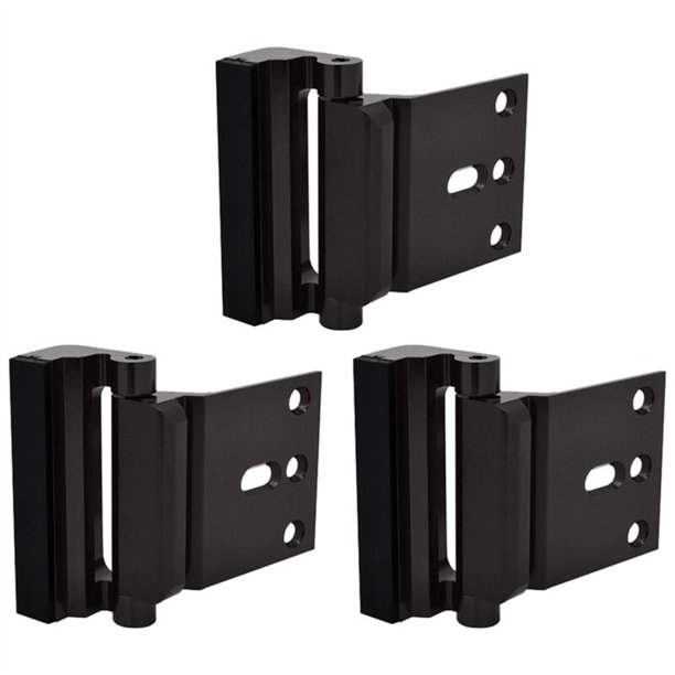 3 Pieces Home Safety Door Reinforcement Lock - Child Proof Door Locks ...