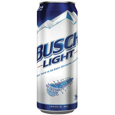 Busch Light Beer, 24 fl oz can - Walmart.com
