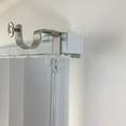 No Drill Curtain Rod Bracket for Vertical Blinds, Outside Mounted ...