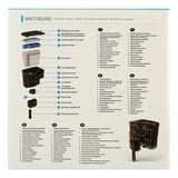Tidal Power Aquarium Filter, 75 gal. 120 V, 60 Hz, US, 2P - High ...