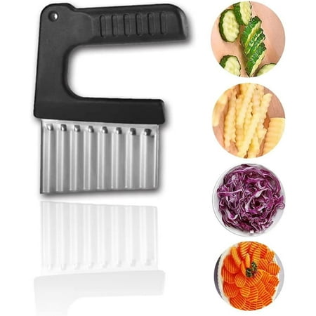 Stainless Steel Wave Cutter Potato Slicer Crumble Cutters for French ...