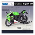Applicable to 2021 Kawasaki Ninja Zx-10r Green Miniature Metal ...