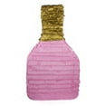 Cheers Champagne Bottle Pinata, Pink & Gold, 11in x 20in - Walmart.com