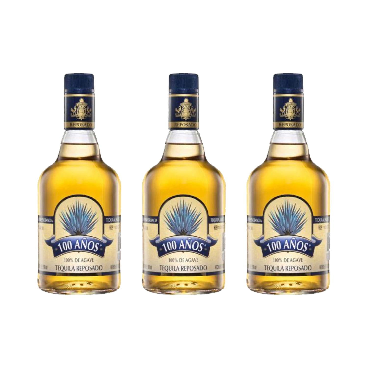 3x2 Tequila 100 años 700 ml Reposado | Bodega Aurrera en línea