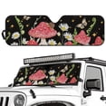 Aplkyhs Car Sun Visor Daisy Mushroom Sun Shade for Car Windshield 2/4 ...