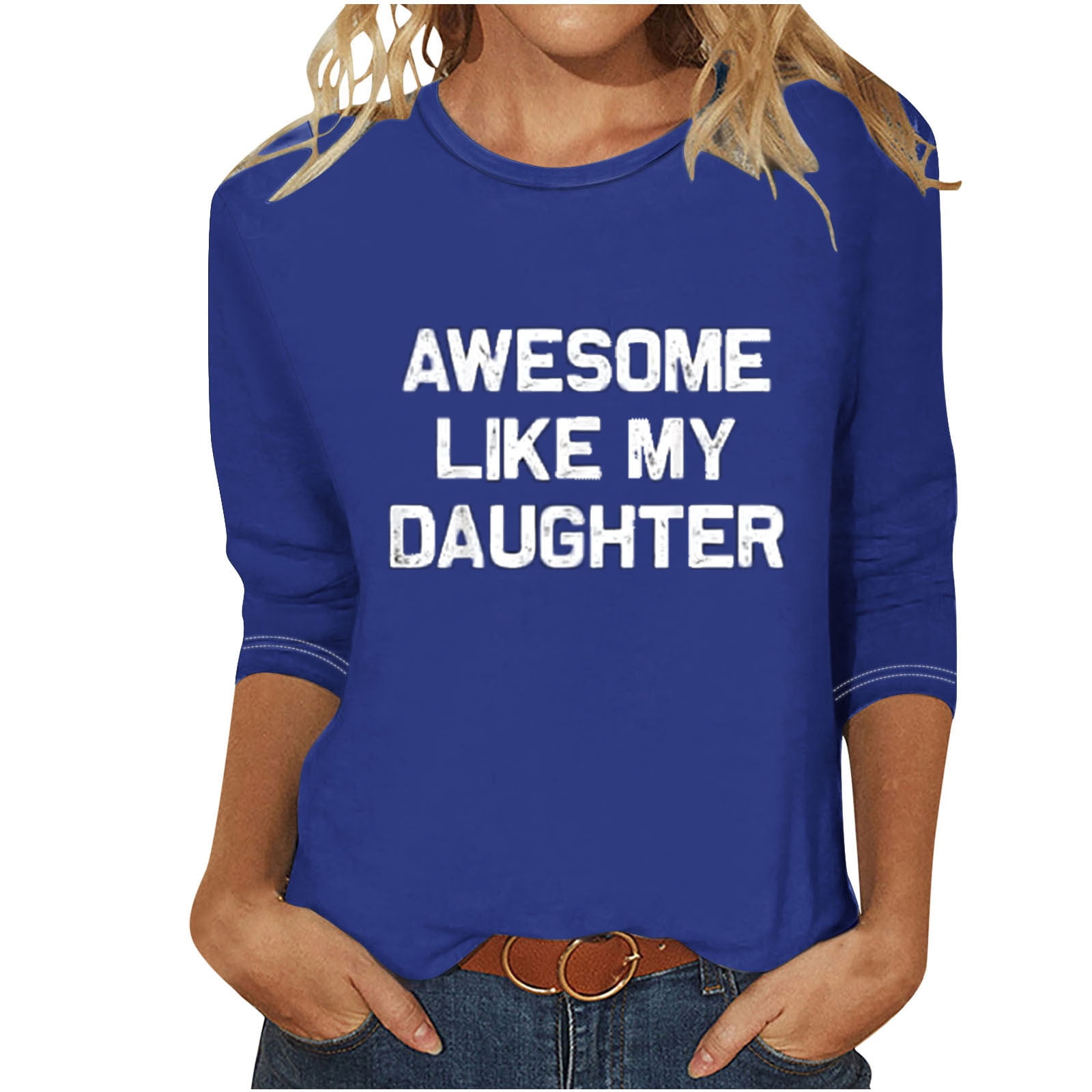 Click here for Xihbxyly Plus Size Tops For Women 3/4 Sleeve Women... prices