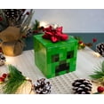 Minecraft Creeper 4-Inch Tin Storage Box Toy Cube Organizer with ...