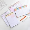 Dujiujun Notebook English Weekly Planner Notepad with Goal Setting ...