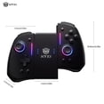 NYXI Hyperion Ergonomic Design Wireless Game Controller Black Gamepad ...