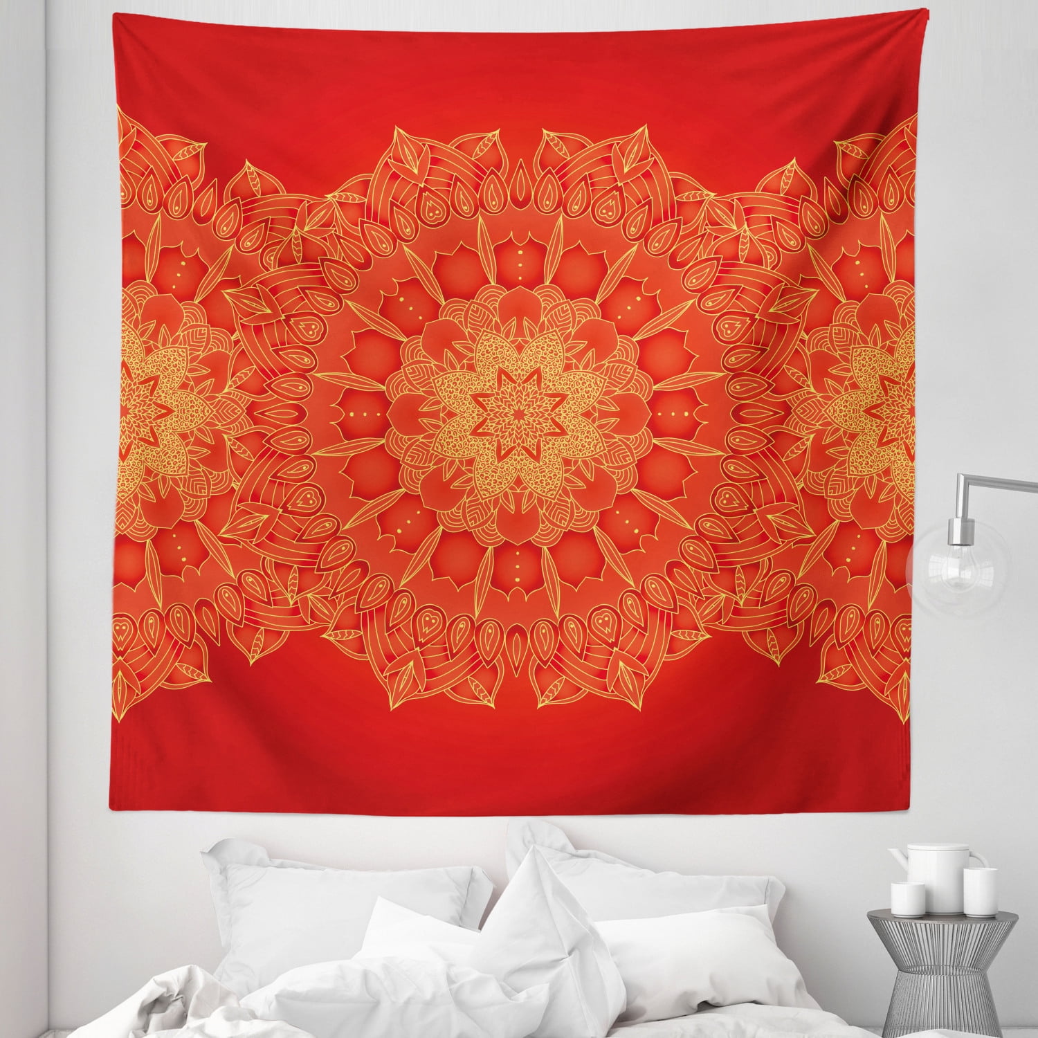 Mandala Tapestry, Complex Exposure Swirling Radial Patchwork Fine Art ...