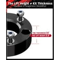 Richeer 2.5 inch Leveling Lift Kit Compatible with 2004-2026 F150 ...