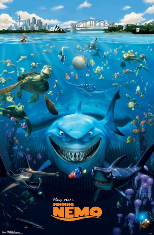 Disney Pixar Finding Nemo - Cast Wall Poster, 22.375" x 34" - Walmart.com