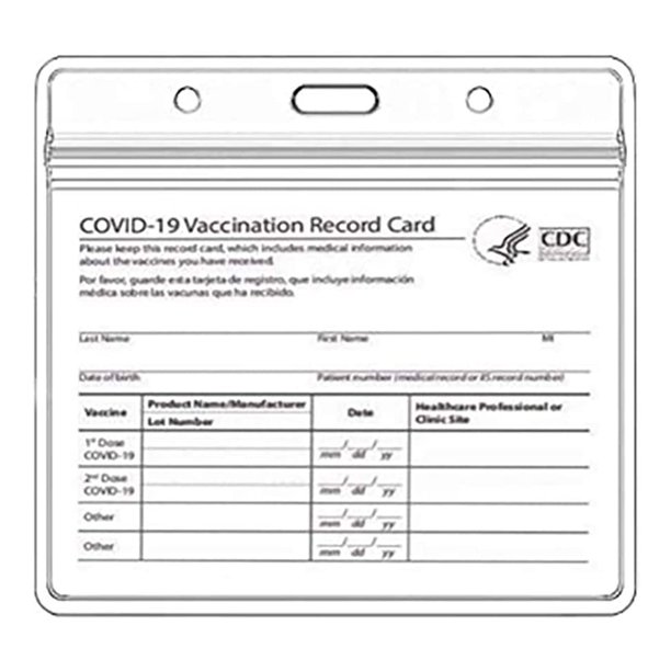 Immunization Record Card