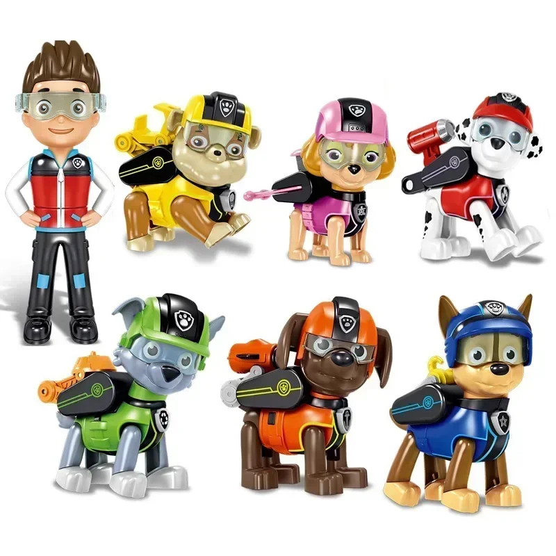 Click here for Wdaidj 7pcs/Set Paw Ryder Dog Model Anime Characte... prices