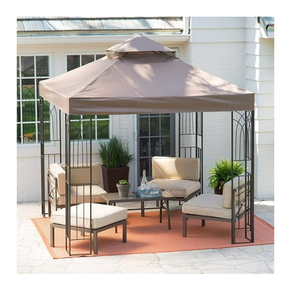 Garden Winds Replacement Canopy Top Cover for ShelterLogic Redwood ...