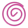 JAM Paper Round Fuchsia Pink Paper Clips, 1 in, 50 per Pack - Walmart.com