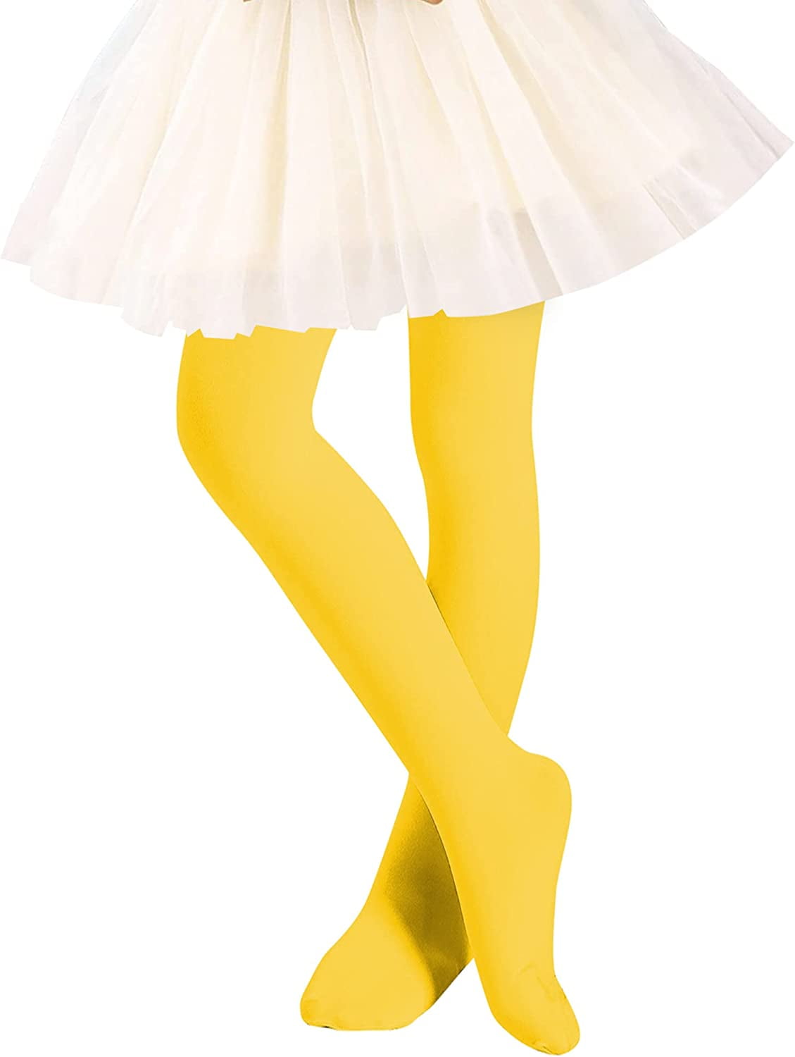 Tights for Girls Toddler Transition Ballet Leggings Ultra-Soft Footed ...